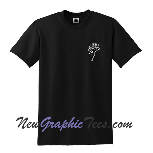 Rose T Shirt - newgraphictees.com Rose T Shirt